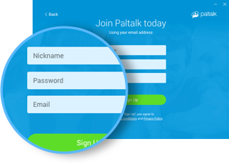 Thanks for installing Paltalk!
